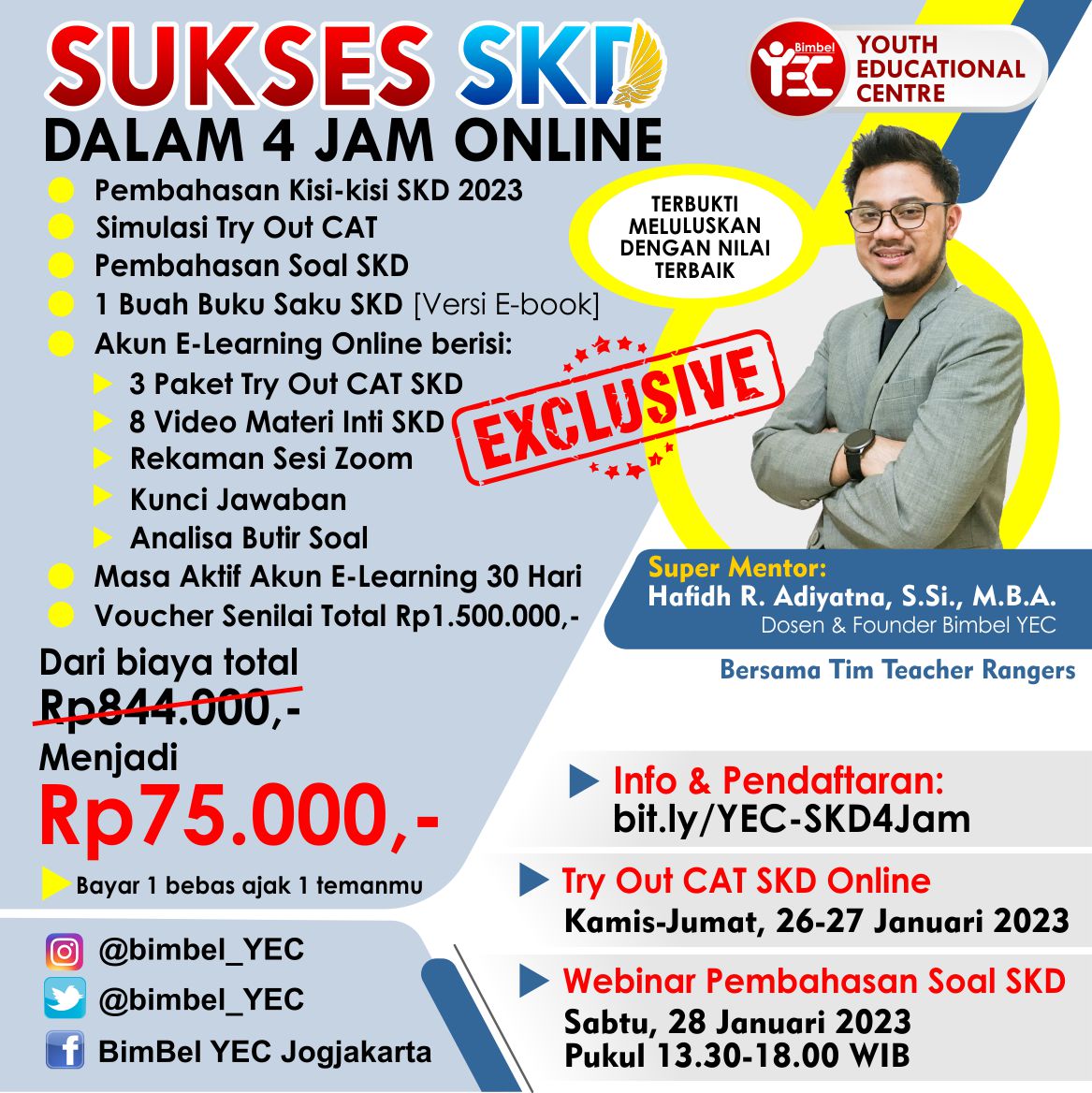 SUKSES SKD DALAM 4 JAM - Bimbel YEC